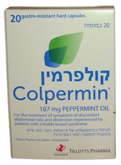 Кольпермин 20 капсул Colpermin |Заказать из Израиля доставкой